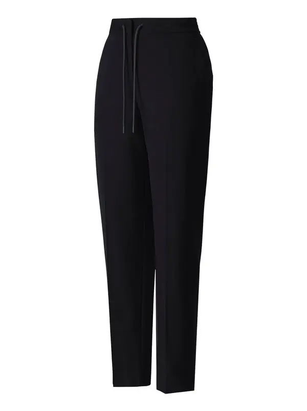 Mackage Straight Pleated Pants - Navy