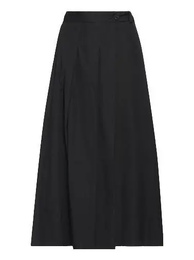 Isabel Benenato Cotton Culottes - Black