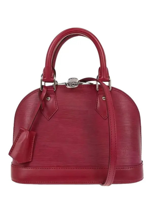 LOUIS VUITTON 2014 Alma Bb Tote Bag - Red