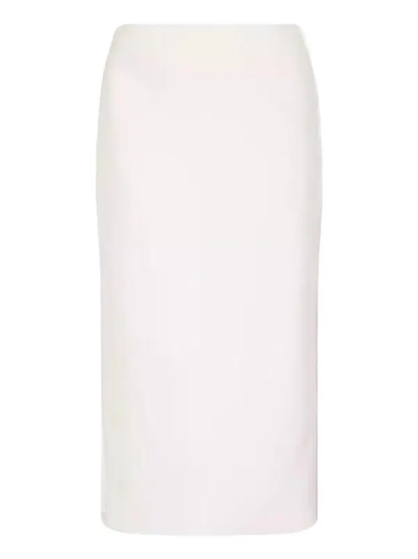 Elisabetta Franchi Slit Skirt - White