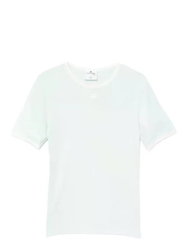 COURREGES Crewneck T-shirt - Green