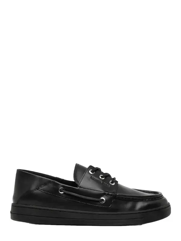 Michael Kors Aiden Boat Shoes - Black