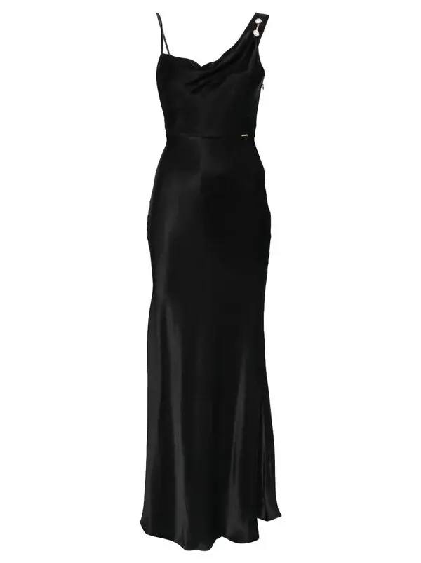 TWINSET Slip-on Maxi Dress - Black
