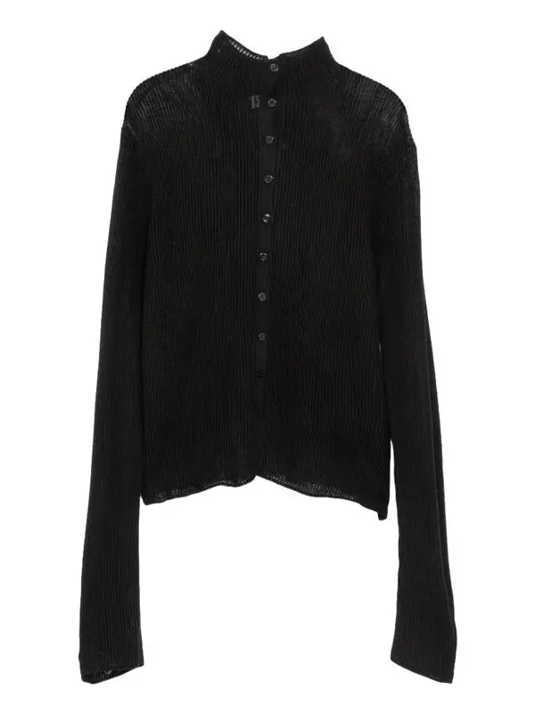 Staud Knit Cardigan - Black