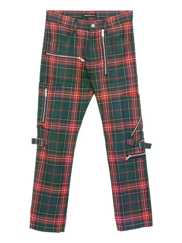UNDERCOVERISM Tartan Trousers - Green
