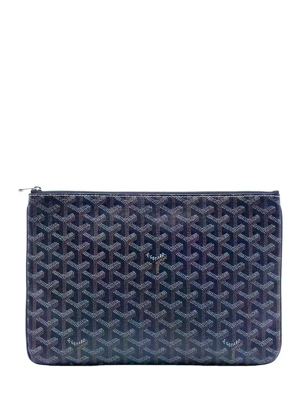 Goyard 2010-2025 Ine Senat Mm Clutch - Blue