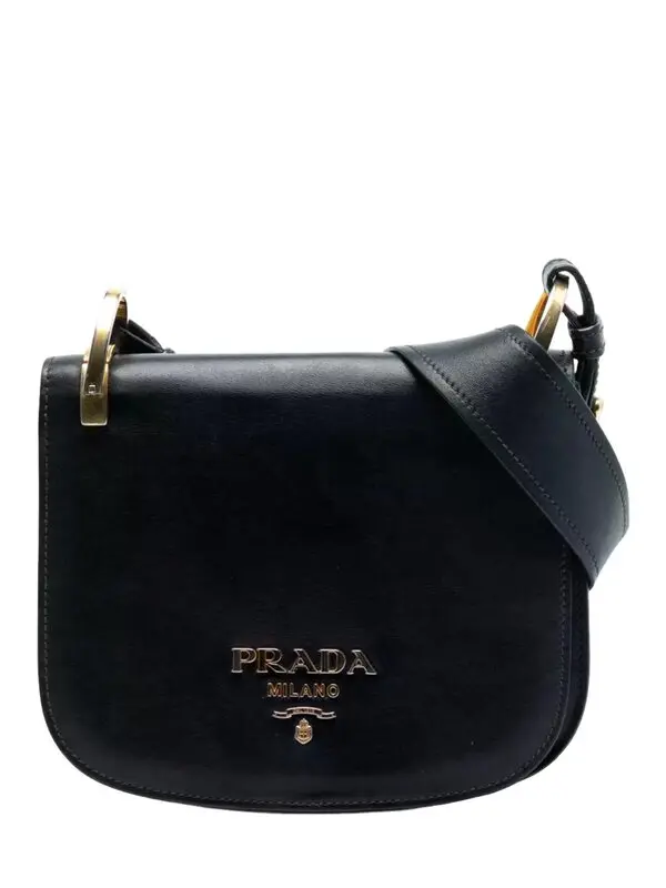 Prada Pionniere Saddle Bag - Black