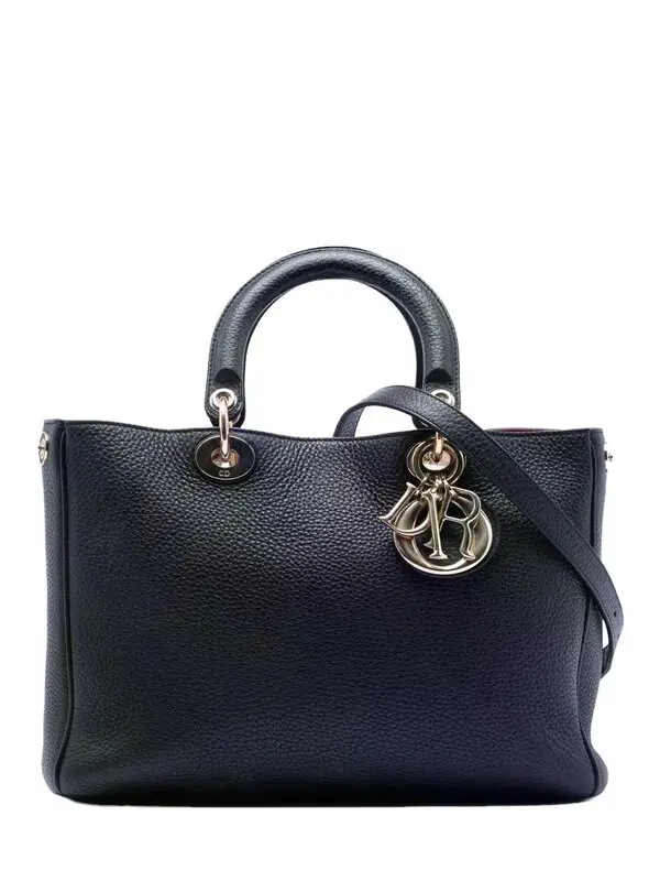 Dior 2013 Medium Diorissimo Satchel - Black