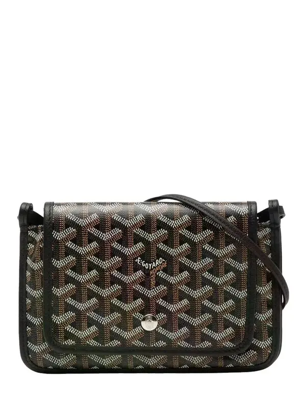Goyard Plumet Pocket Wallet Crossbody Bag - Black