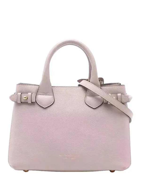 Burberry Small Banner Satchel - Pink
