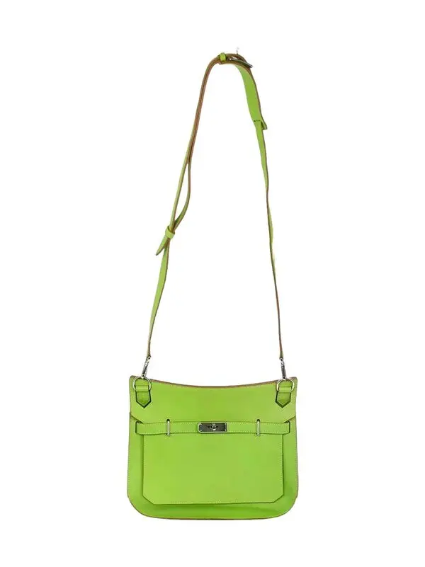 Hermès 2013 28 Jypsière Shoulder Bag - Green