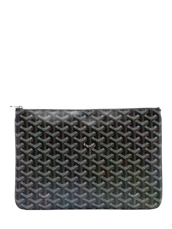Goyard 2017 Ine Senat Mm Clutch Bag - Black