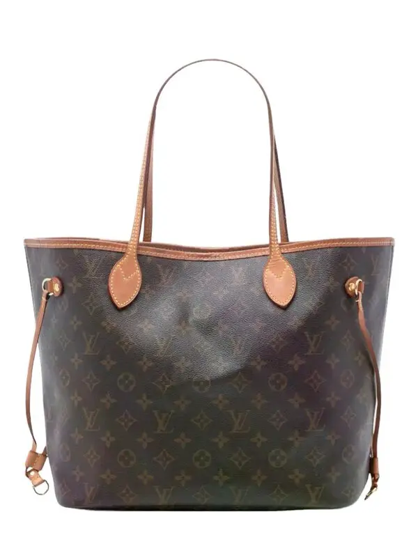 LOUIS VUITTON 2020 Monogram Neverfull Mm Tote Bag - Brown