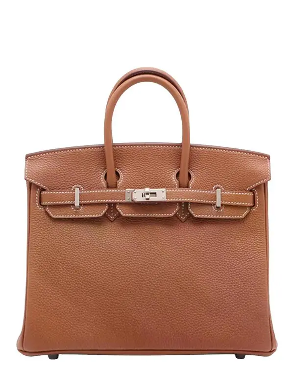Hermès Togo Birkin Retourne 25 Handbag - Brown