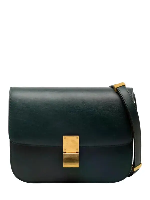 Celine 2011-2023 Medium Classic Box Bag - Green