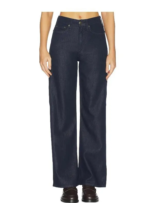 Rag & Bone Logan Wide Leg Jeans - Dusk Rinse