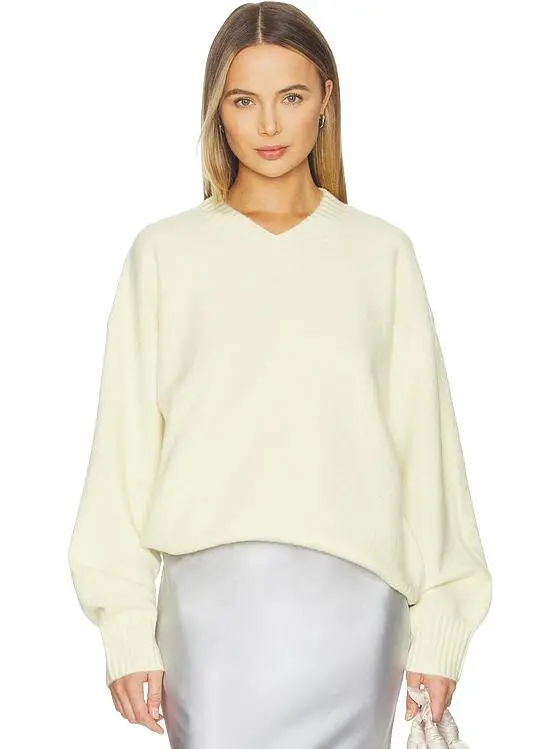 SEROYA Alejandra Relaxed Fit Sweater - Shortbread