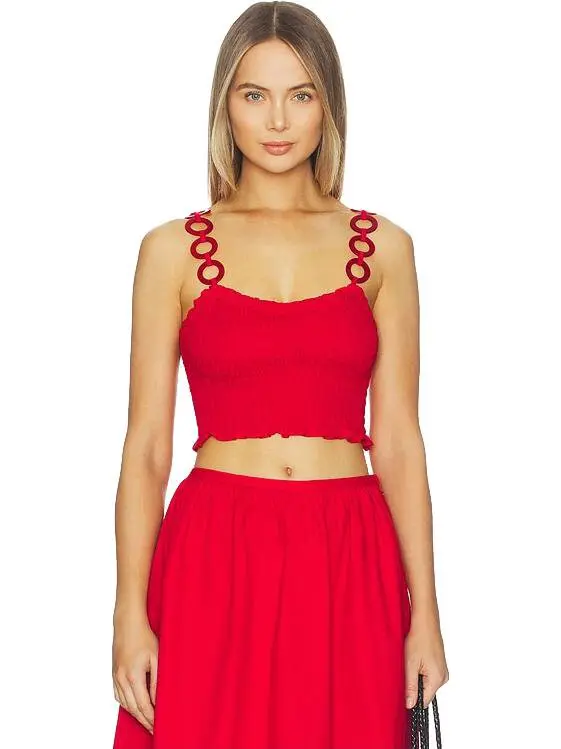 SAUDADE Solly Set Top - Red