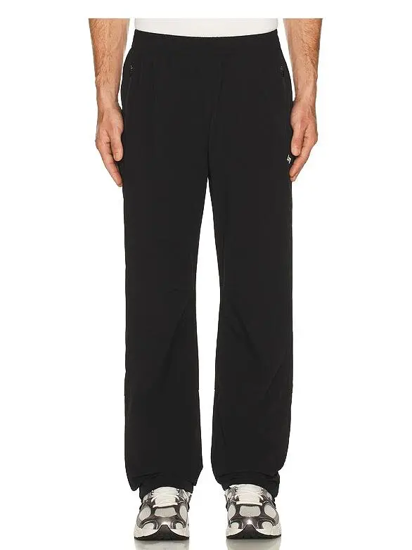 247 BY REPRESENT Team Straight Leg Track Pant In Black - Jet Black