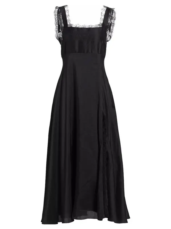 Azeeza Aubrey Cdc Midi Dress - Black