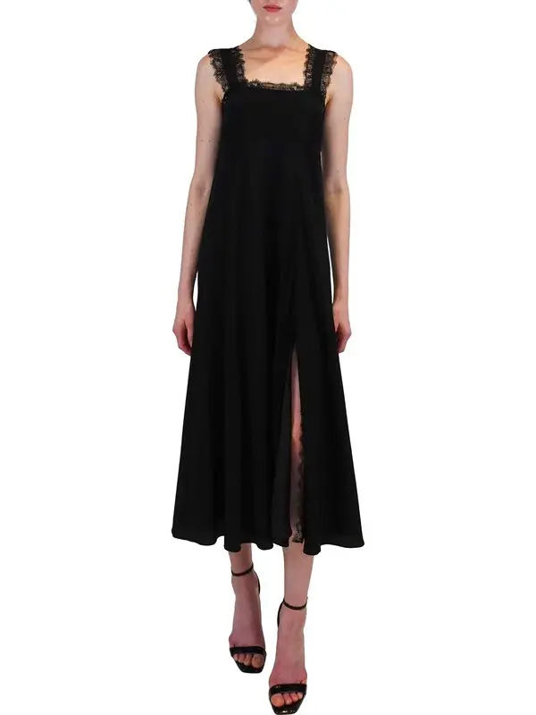 Azeeza Aubrey Cdc Midi Dress - Black
