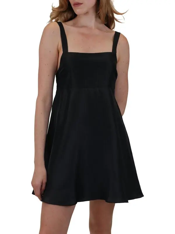 Azeeza Arden Mini Dress - Black