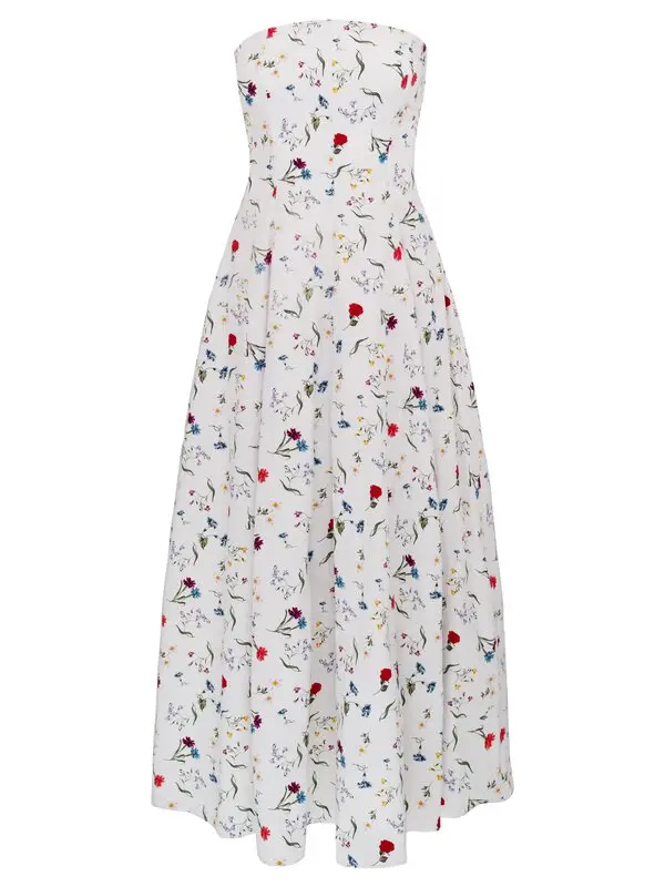 Azeeza Sable Poplin Midi Dress - Multi Floral