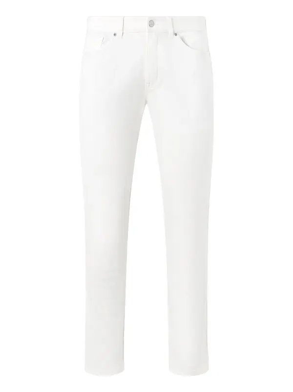 Peter Millar Signature Straight-leg Cotton-blend Sateen Trousers - Neutrals