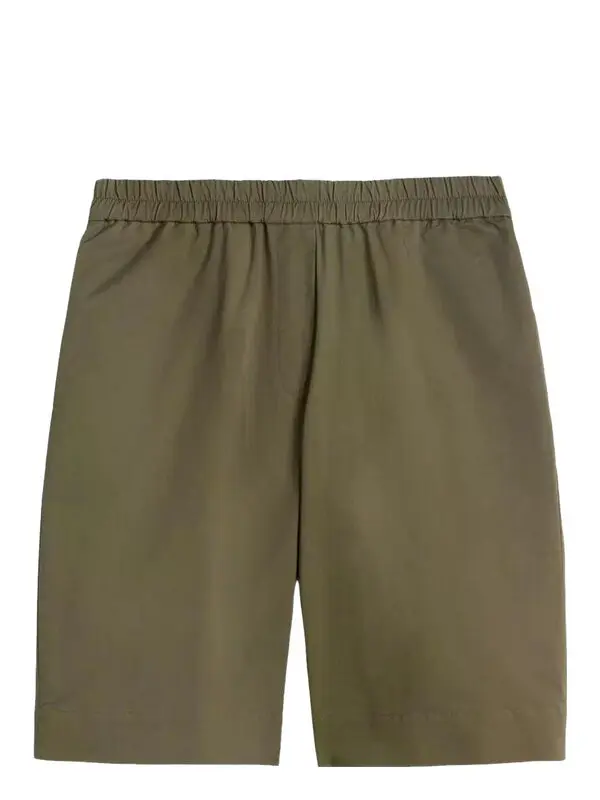 Aspesi Elasticated-waistband Shorts - Green