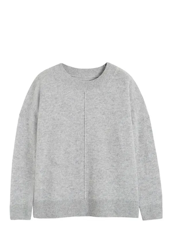 Chinti & Parker Seam-detail Sweater - Grey