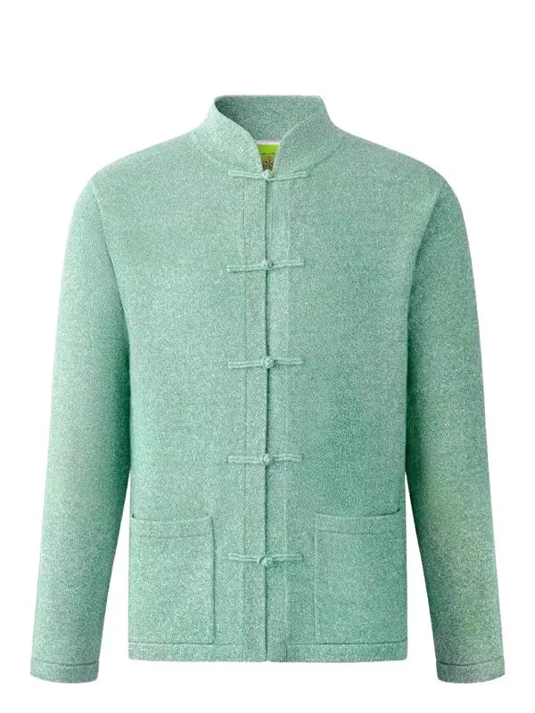 Shanghai Tang Knotted Tang Cardigan - Green