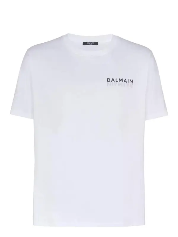 Balmain Print T-shirt - White