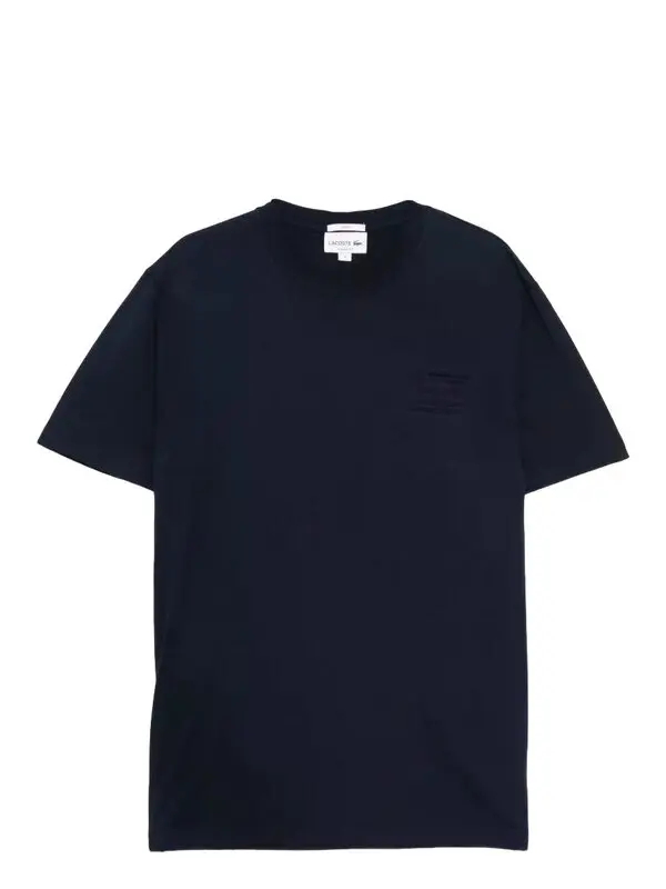 Lacoste Logo-embroidered T-shirt - Blue