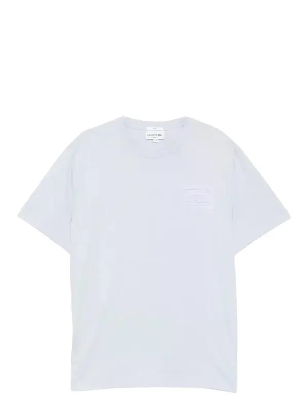 Lacoste Logo-embroidered T-shirt - Blue