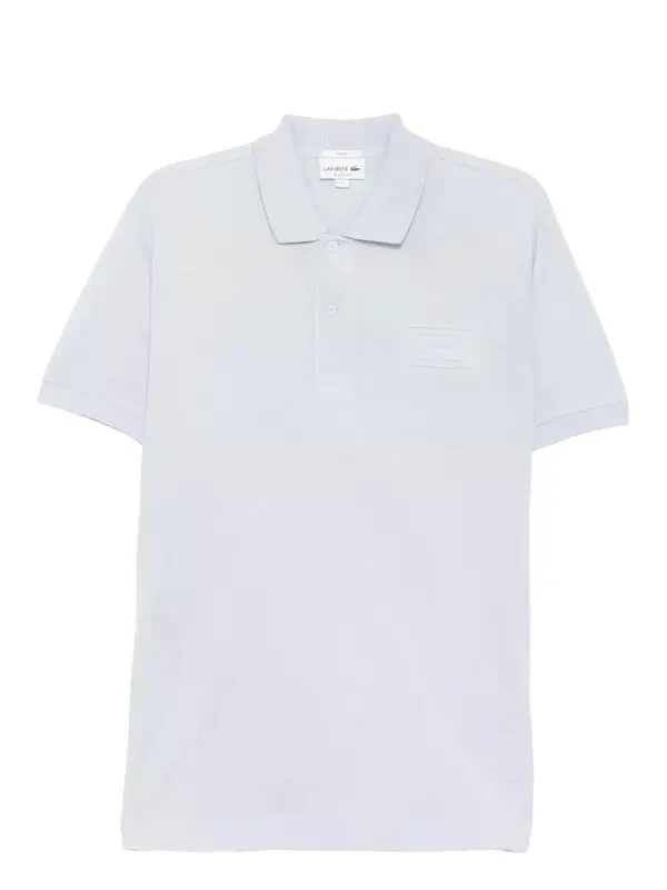 Lacoste Logo-embroidered Polo Shirt - Blue