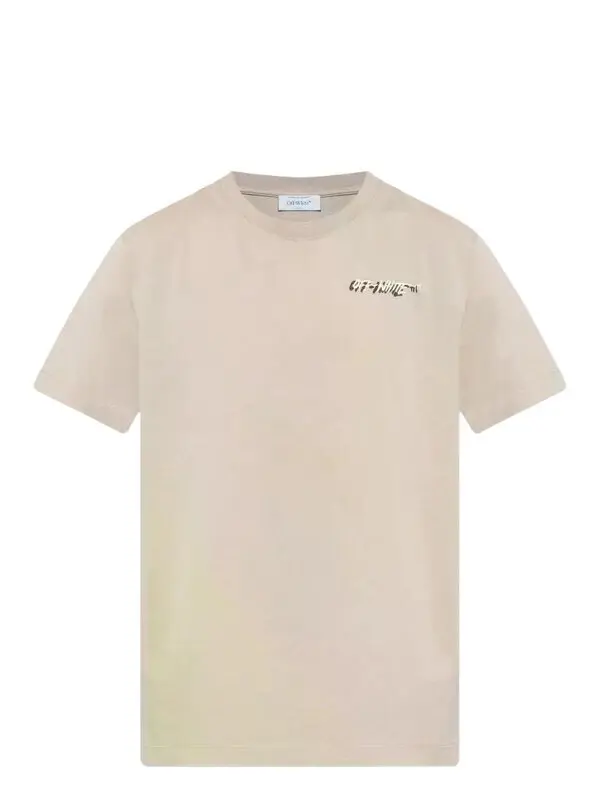 Off-White Logo T-shirt - Neutrals