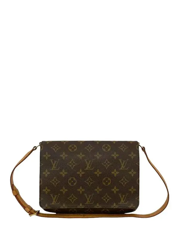 LOUIS VUITTON 2000 Monogram Musette Tango - Brown