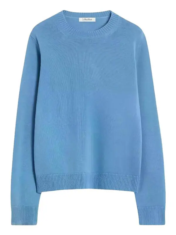 Max Mara Fresia Crew-neck Sweater - Blue