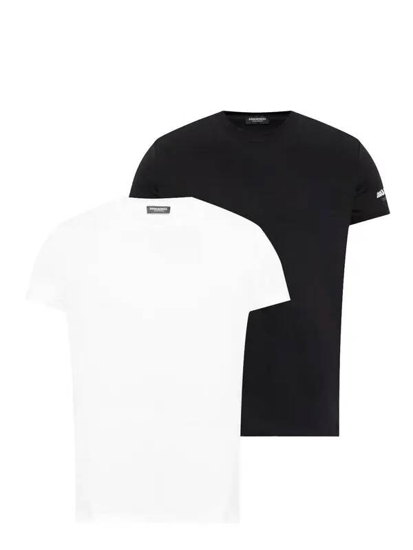 Dsquared2 Logo-detail T-shirt - Black