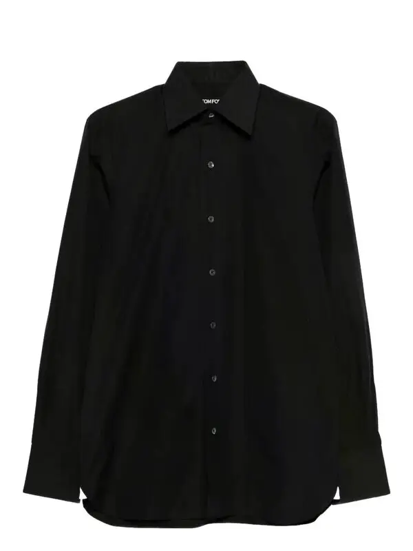 TOM FORD Buttoned Shirt - Black