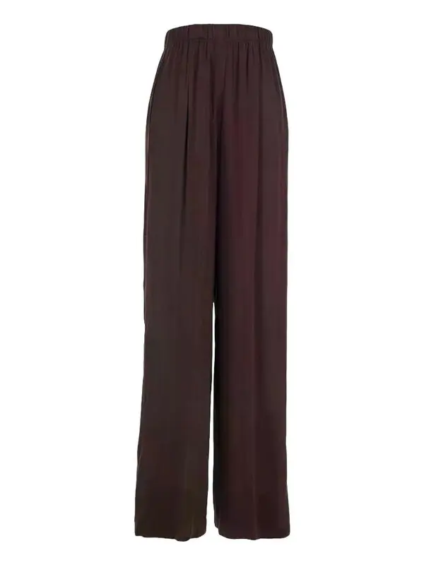 JUCCA Pleated Trousers - Brown