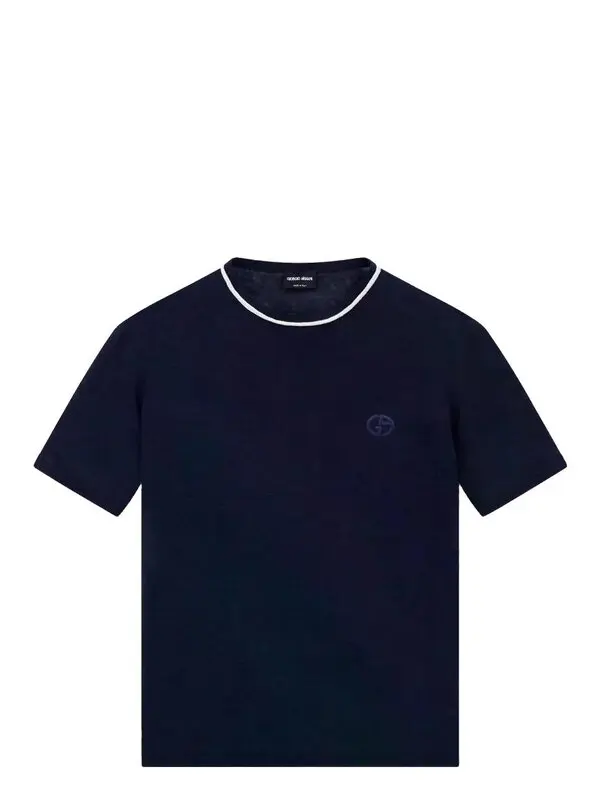 Giorgio Armani Crew-neck T-shirt - Blue