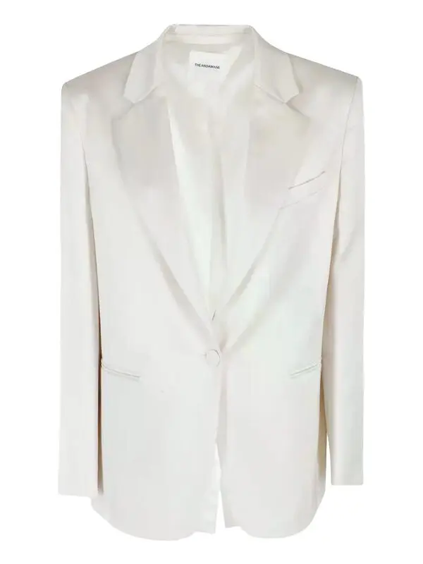 Andamane Notched-lapel Blazer - White