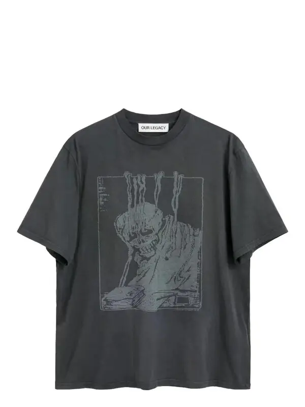 Our Legacy Print T-shirt - Grey