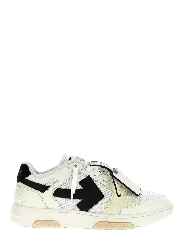 Off-White Arrow-detail Sneakers - White