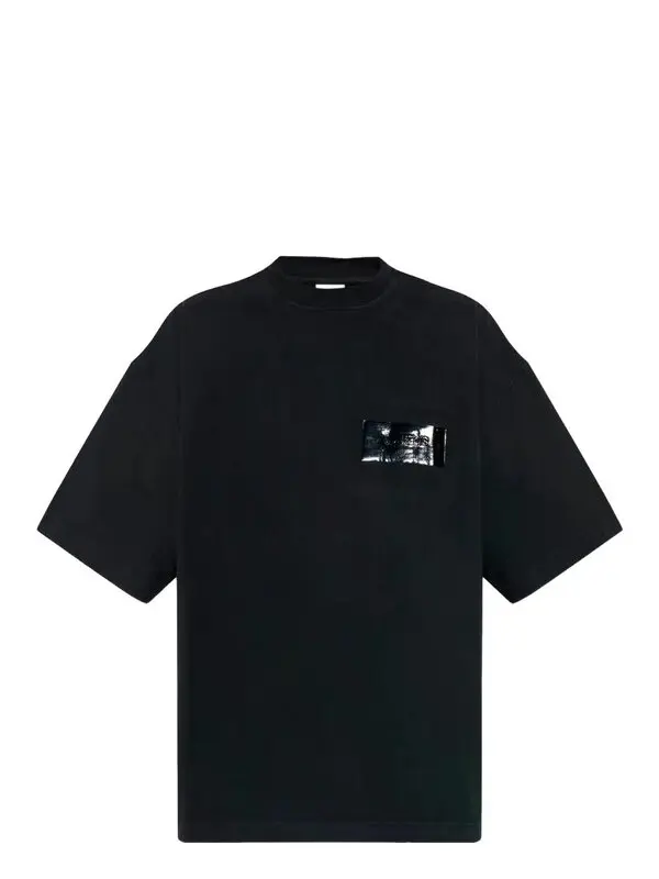 Vetements Print T-shirt - Black