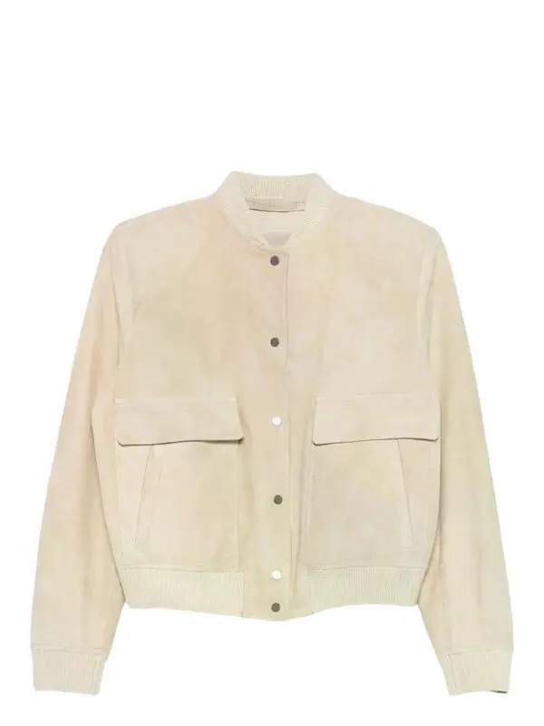SALVATORE SANTORO Flap Pocket Button Jacket - Neutrals
