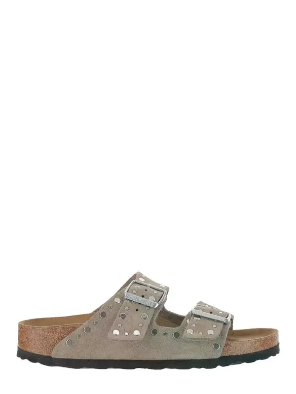 BIRKENSTOCK Arizona Studded Sandals - Brown
