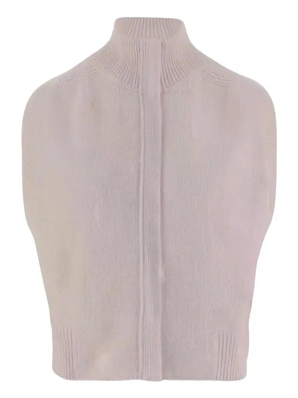 SA SU PHI Ribbed-neck Vest - Pink