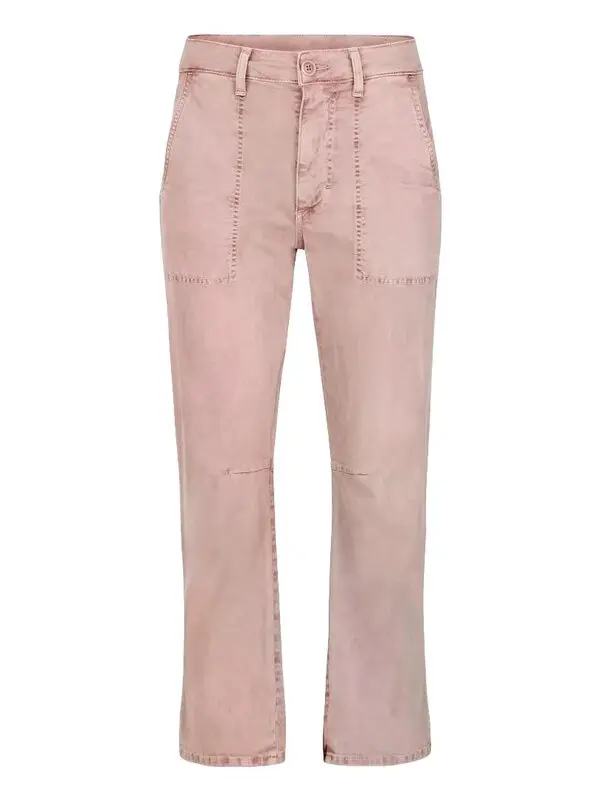 AMO Cate Front-pocket Jeans - Pink